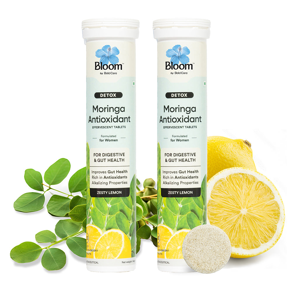 Buy Moringa Effervescent Tablets (20 Tablets) | Gut Detox | Bloom