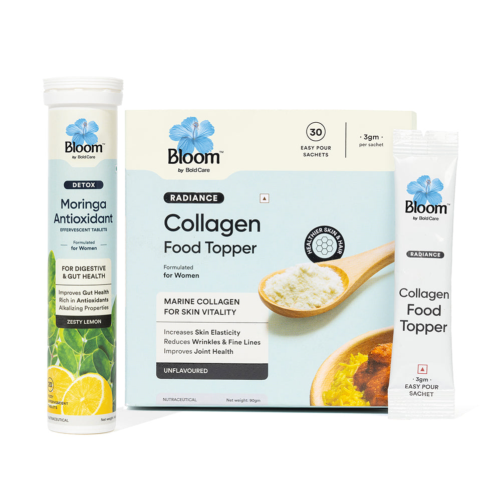 Buy Skin Detox Combo | Collagen, Antioxidants & Moringa | Bloom