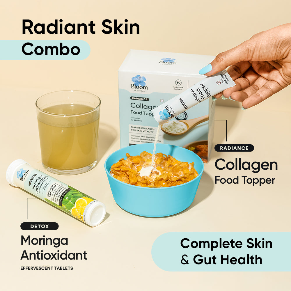 Buy Skin Detox Combo | Collagen, Antioxidants & Moringa | Bloom