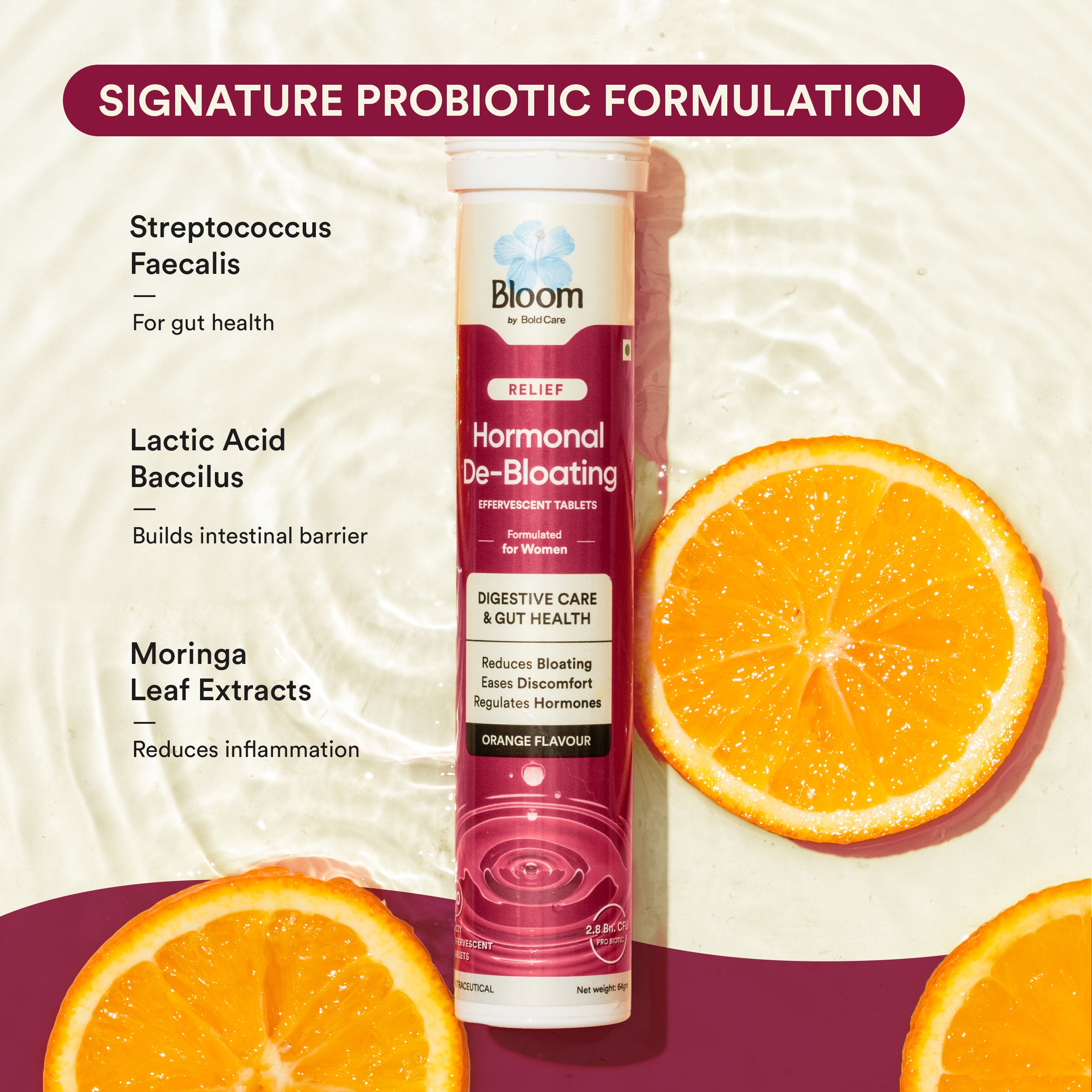 Buy Menopause Probiotic - Hormonal Bloating (30 Tablets) | Bloom