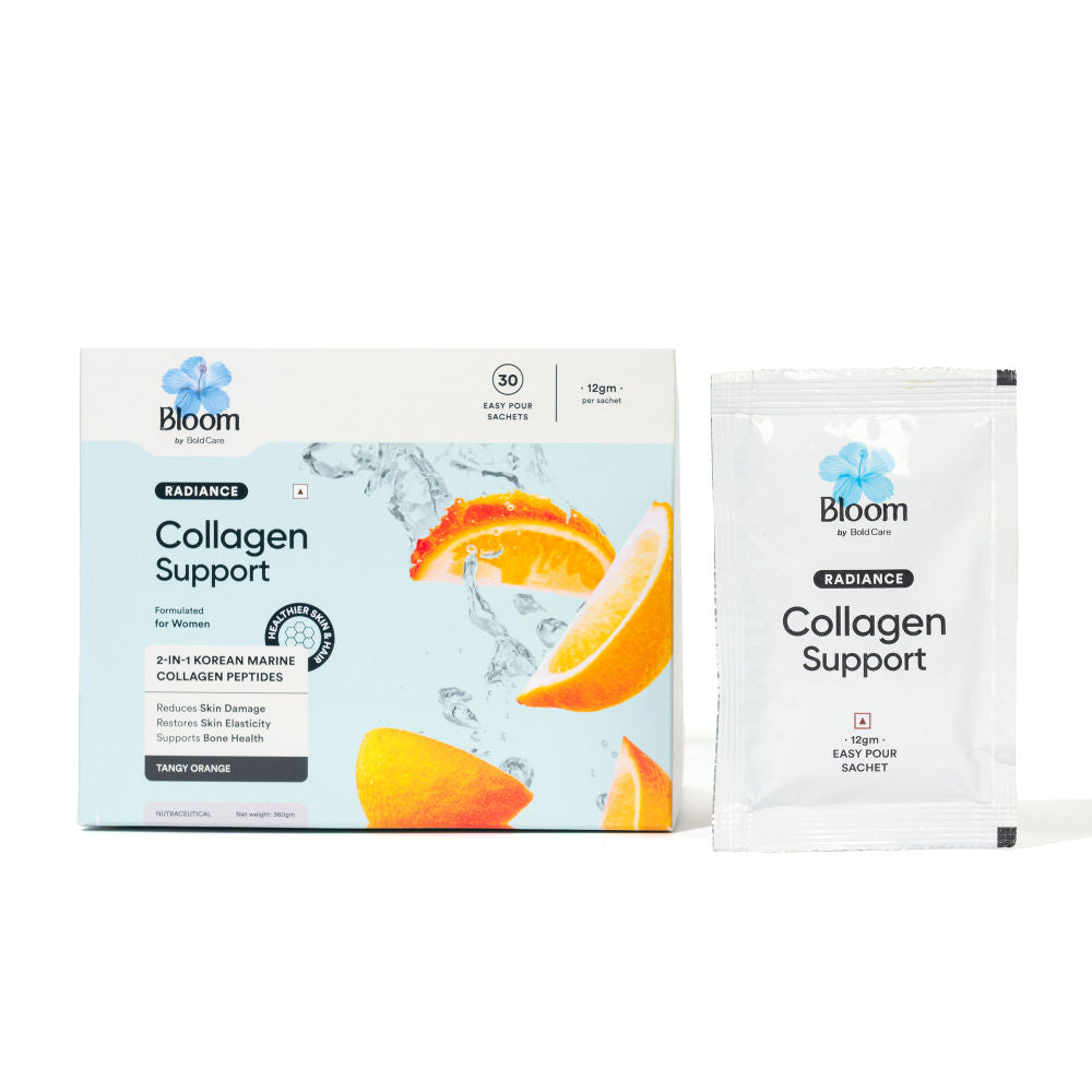 Buy Collagen Antioxidants Powder Orange Flavour | Bloom